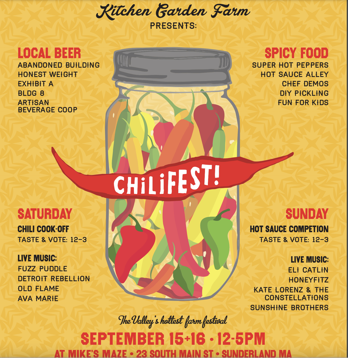 Hot Sauce Festivals on the East Coast